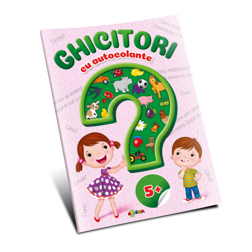 Ghicitori cu autocolante 5+ — Logică și Distracție Interactivă ...
