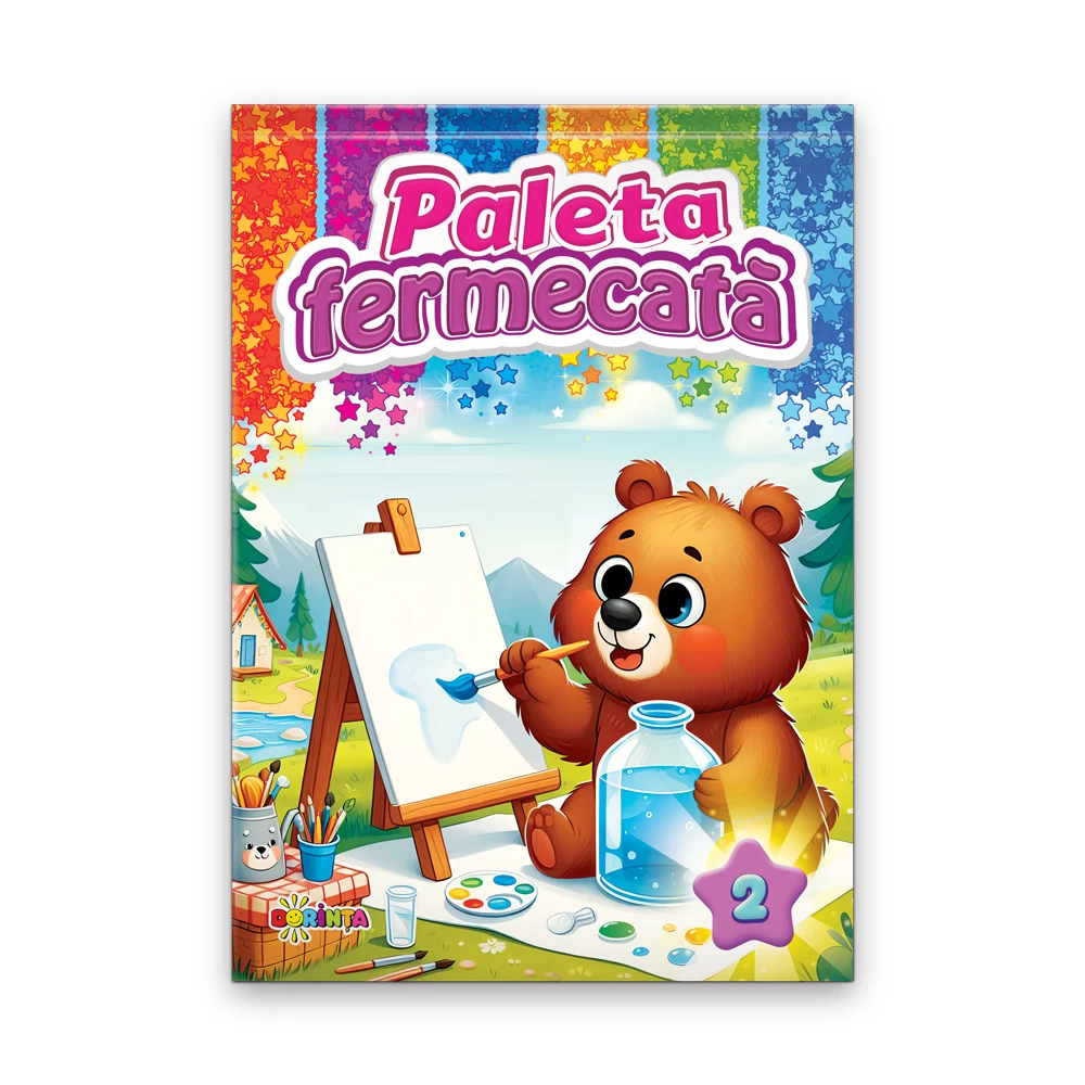 Paleta fermecată Vol. 2 - Carte de colorat pentru copii | Editura ...